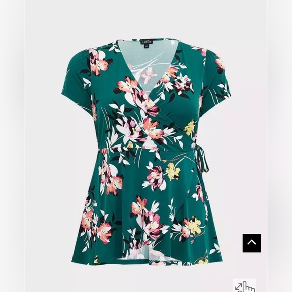 torrid | Tops | Studio Knit Surplice Wrap Top | Poshmark
